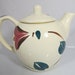 Vintage Purinton Tea Pot in Ivy Red Blossom - Etsy