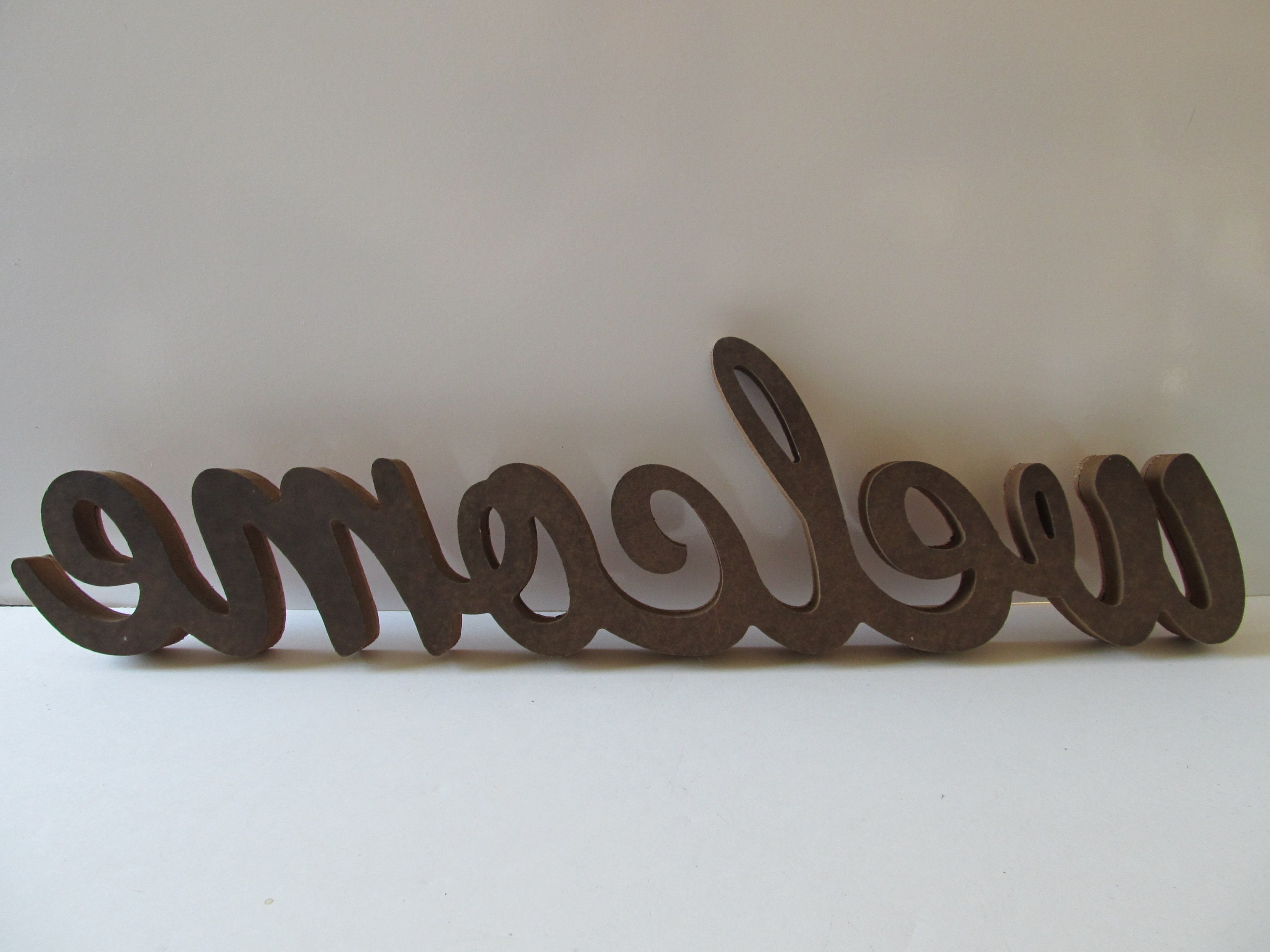 Wood Cutout Welcome Sign Paint, Stain, Layer, Frame - Etsy