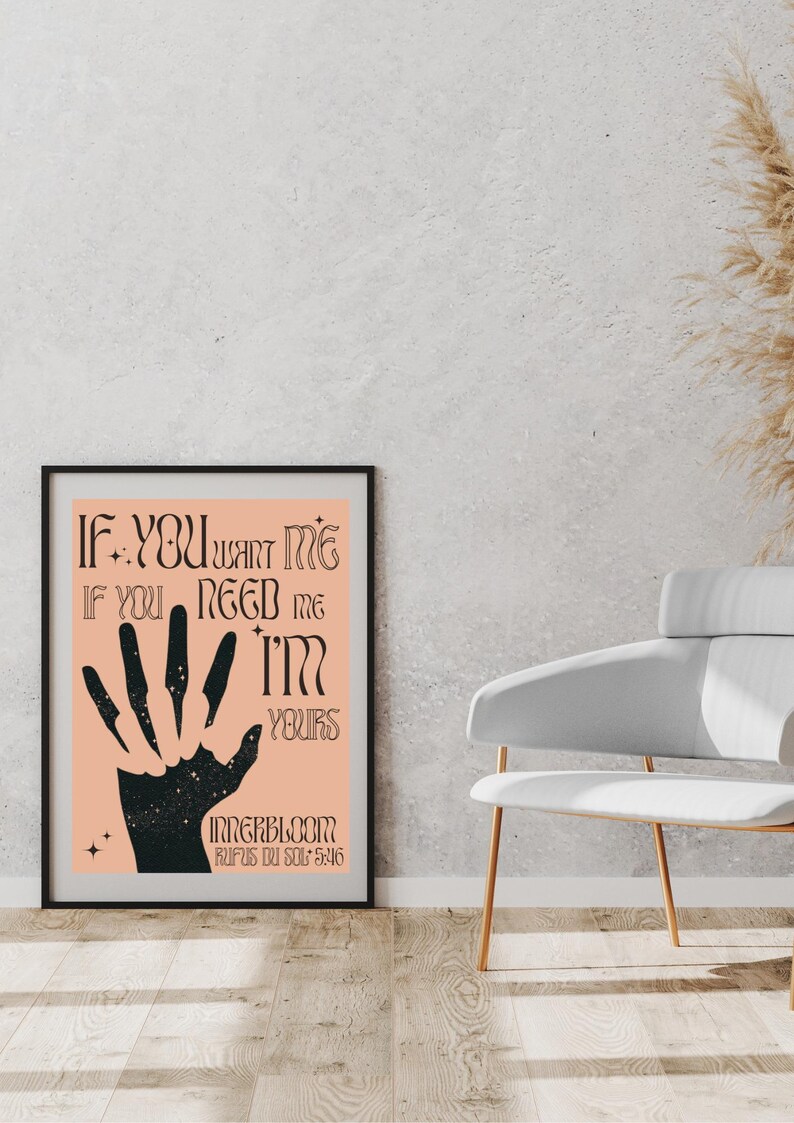 Rufus Du Sol Innerbloom Poster - Etsy