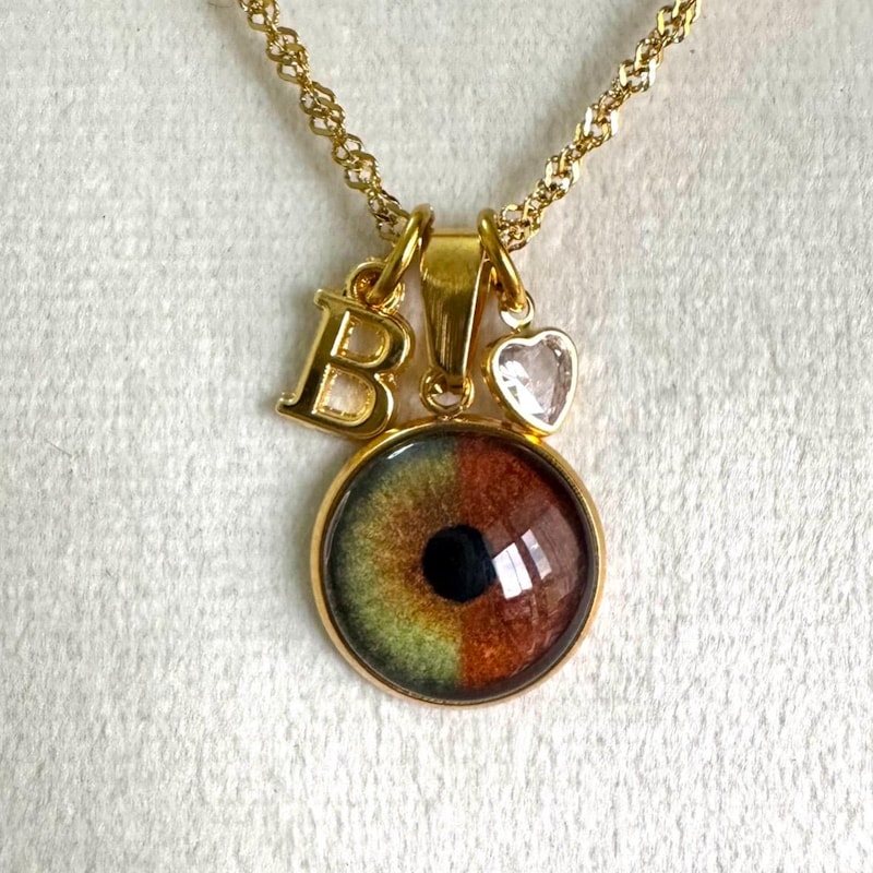 Iris Pendant Photo - Etsy