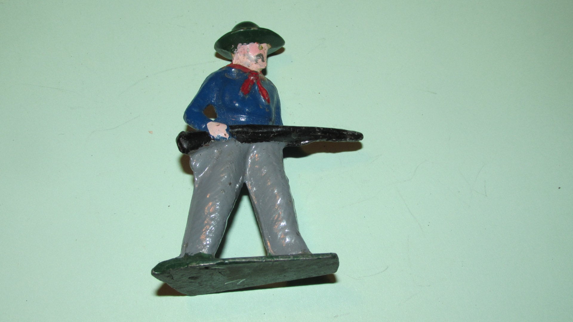 Miniature Metal Figures britain Cowboy With Rifle - Etsy
