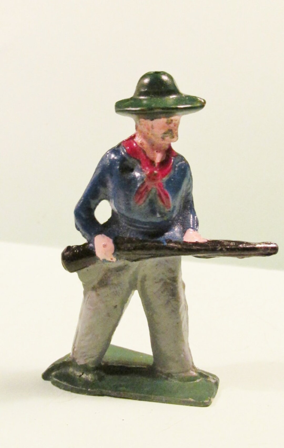 Miniature Metal Figures "britain" Cowboy With Rifle - Etsy
