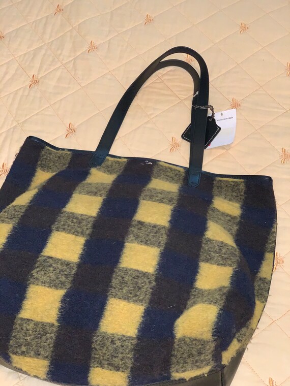 yellow black buffalo check - Gem