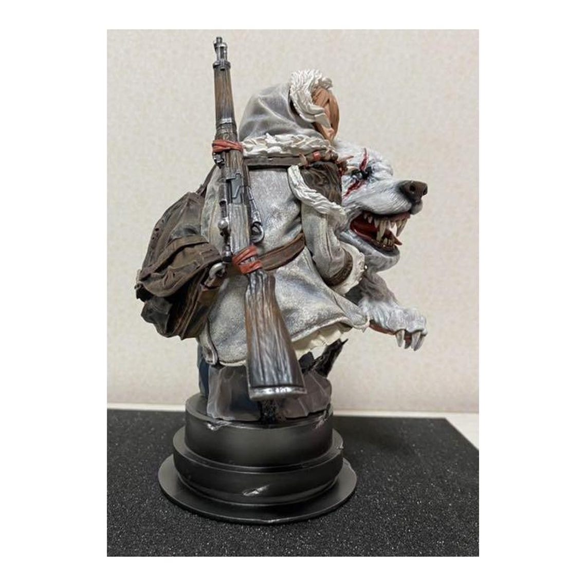 Wolf Girl 3D Printable STL Fantasy Warrior Model for Collectors ...