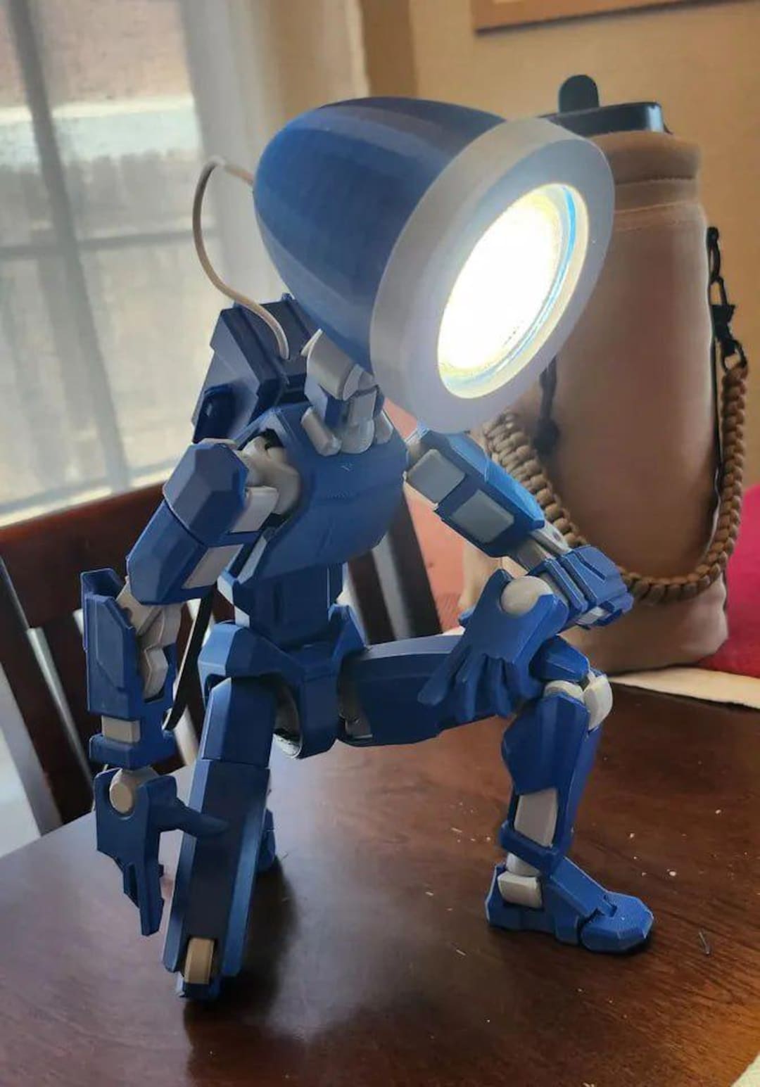 Robot Lamp STL – Futuristic 3D Printable Robot Light Model - Etsy