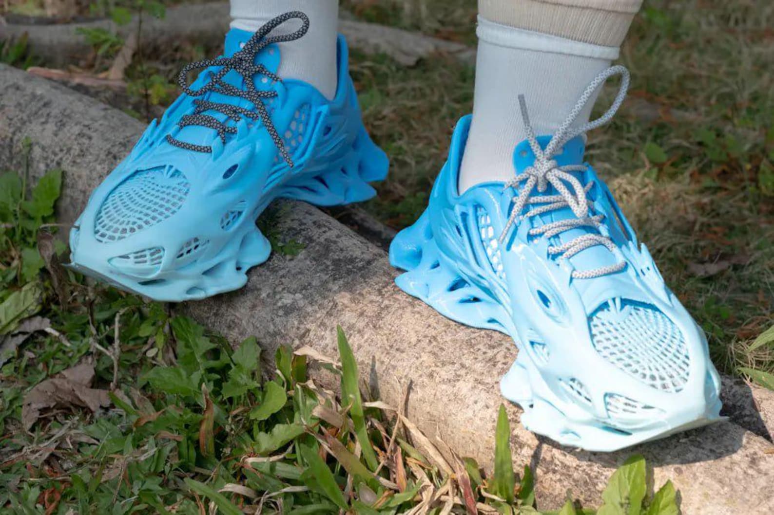 Wearable Sports Shoe STL File – Realistic Full-size 3D Printable Model ...