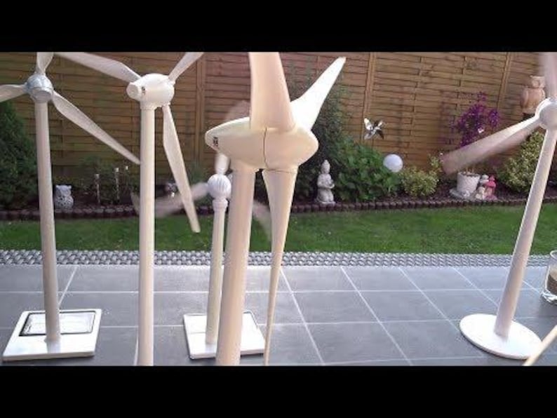 Wind Turbine STL File – 3D Printable Renewable Energy Model - Etsy