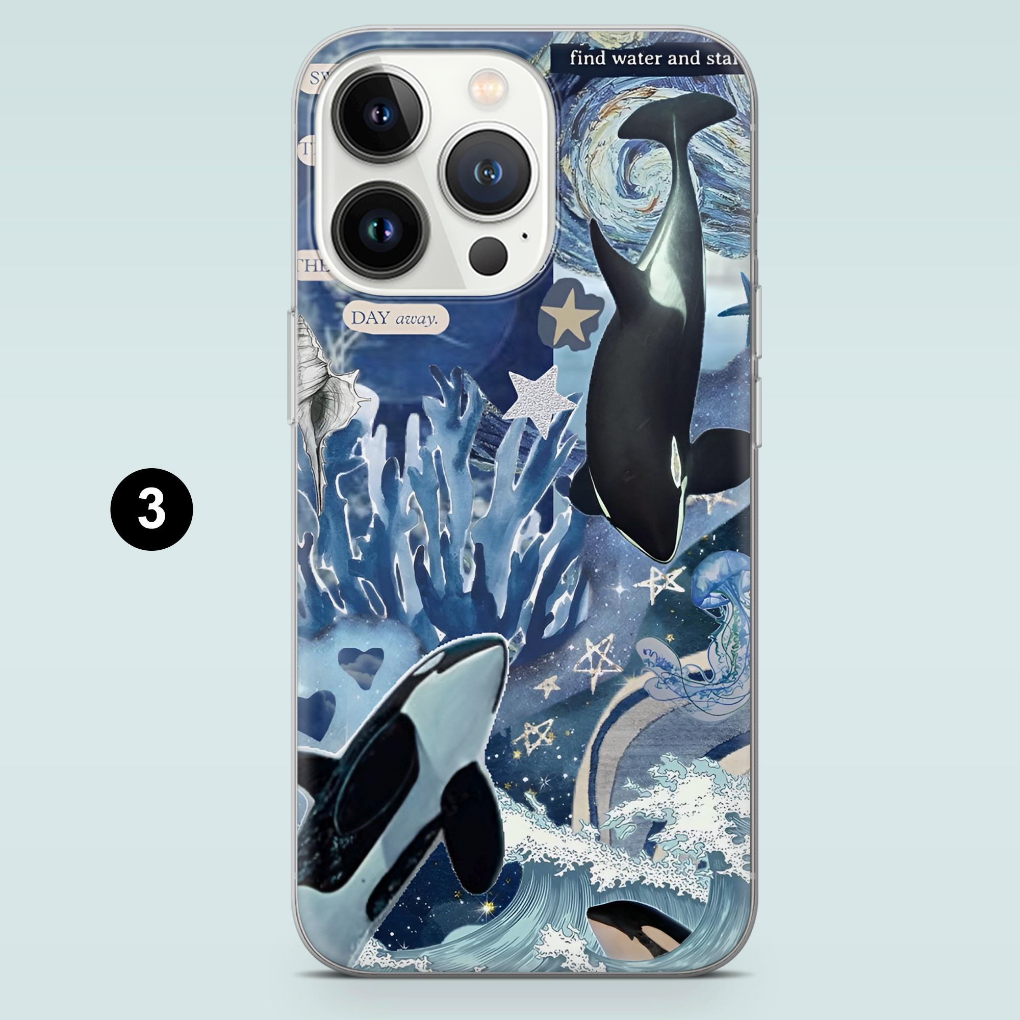 Orca Phone Case Killer Whale Ocean Wildlife Cover for iPhone 17pro, 16 ...