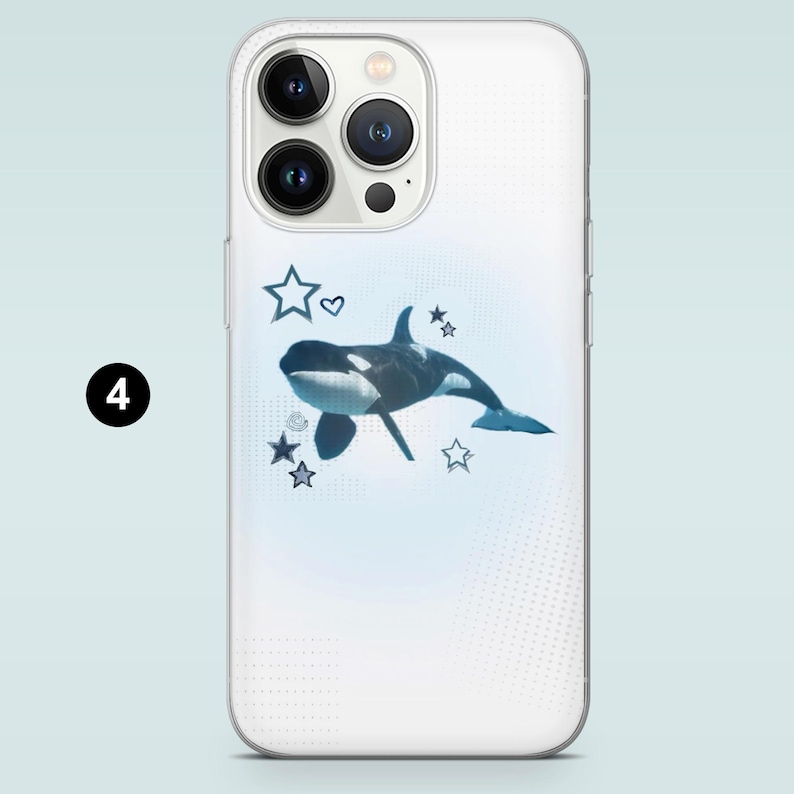 Orca Phone Case Killer Whale Ocean Wildlife Cover for iPhone 17pro, 16 ...