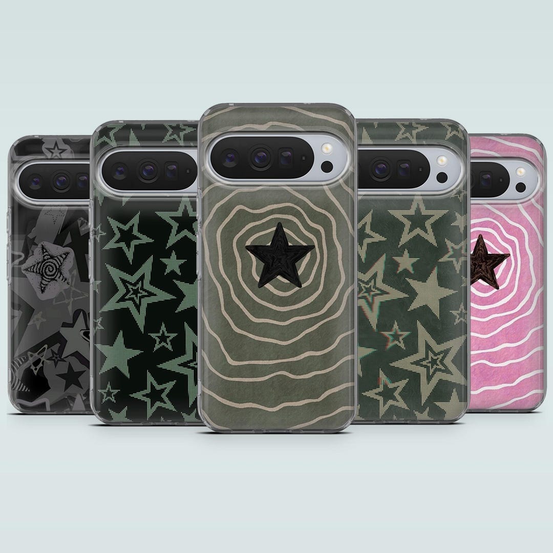 Grunge Phone Case Alt Y2K Star Cover for Google Pixel 10, 10pro XL, 9 ...