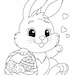 19 Page Easter Coloring Book for Kids | Printable Digital Download ...