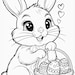 19 Page Easter Coloring Book for Kids | Printable Digital Download ...