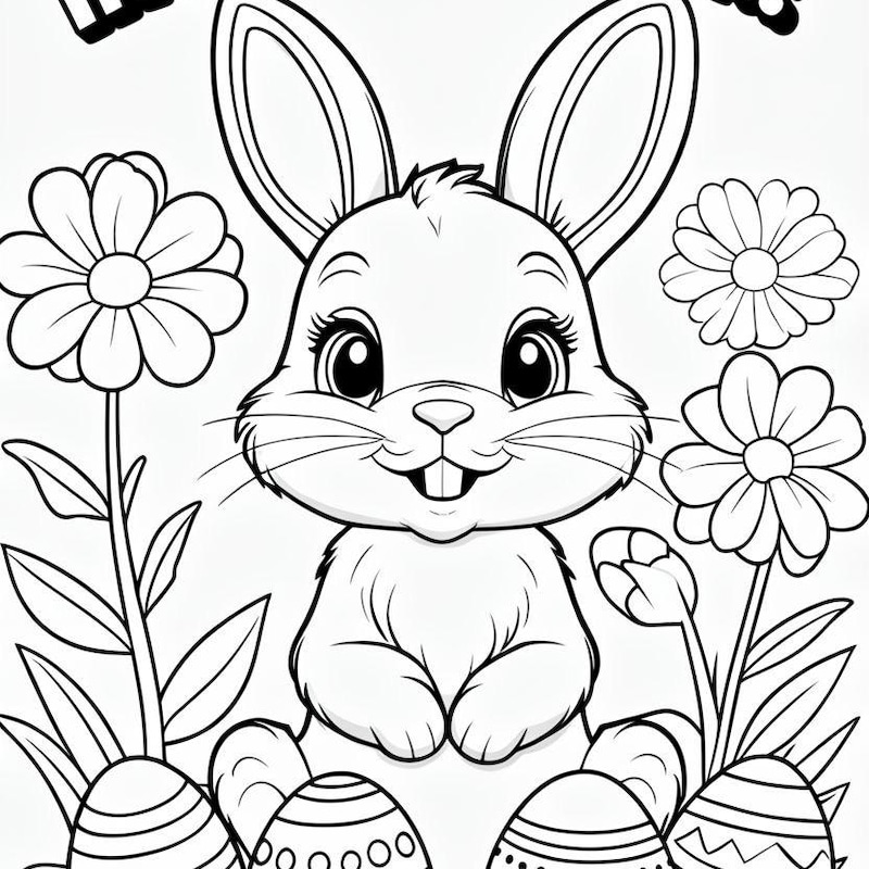 Free Spring Coloring - Etsy UK