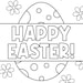 19 Page Easter Coloring Book for Kids | Printable Digital Download - Etsy