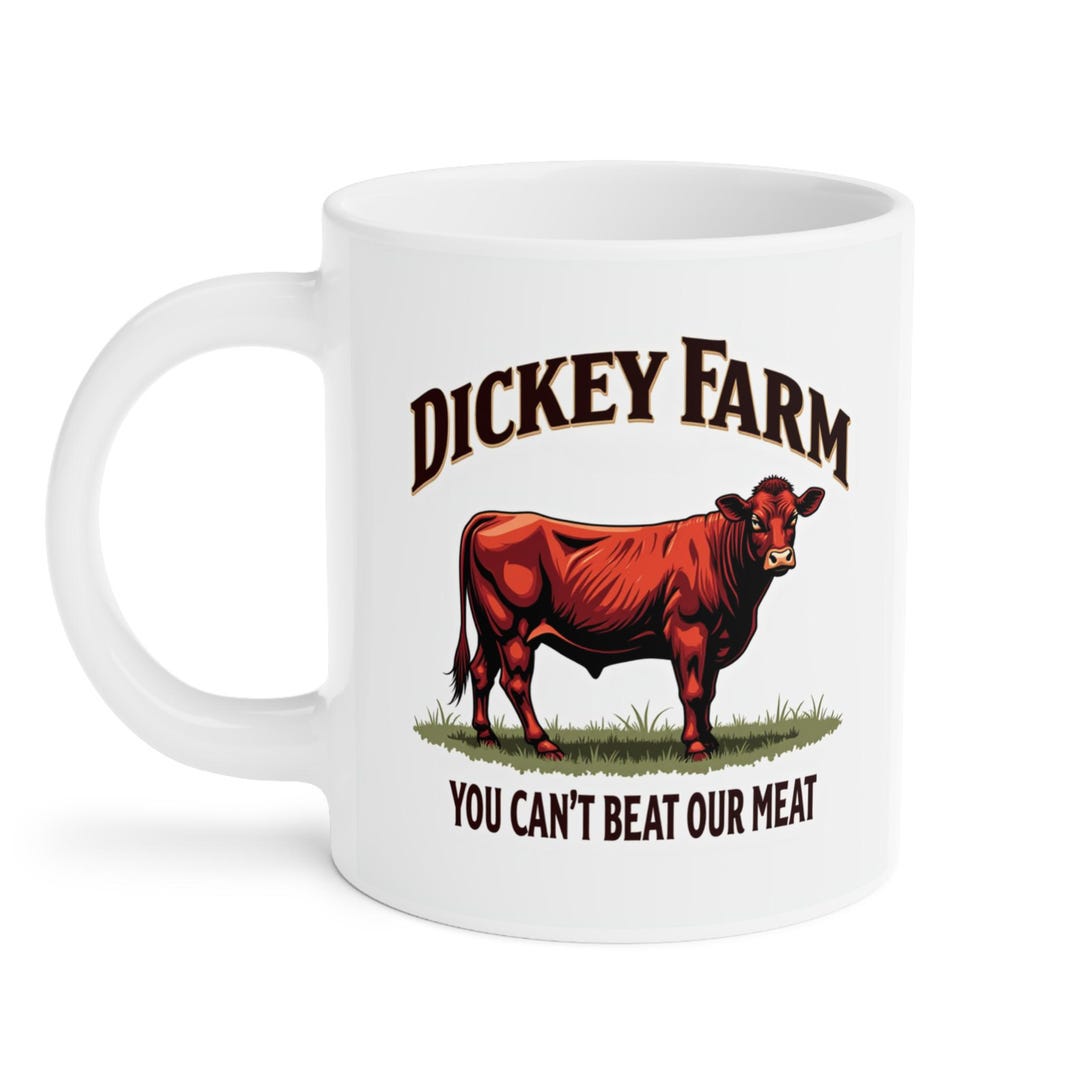 Funny Red Angus Cow Mug | Extra Large 20 Oz Coffee Cup | You Cant Beat ...