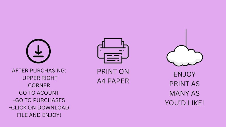 Birthday Card Digital Download Printable Birthday Greeting Card Instant ...