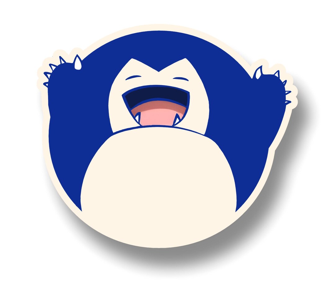 Shiny Snorlax Sticker / Decal - Etsy