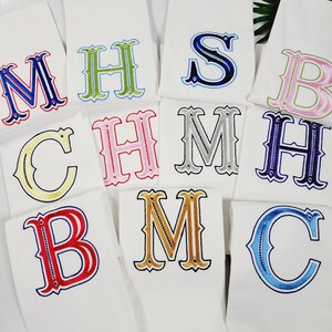 Personalized Gift Monogrammed Towel Custom Embroidered Hand Towel ...