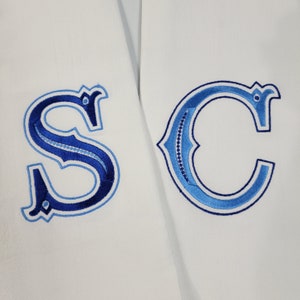 Personalized Gift Monogrammed Towel Custom Embroidered Hand Towel ...