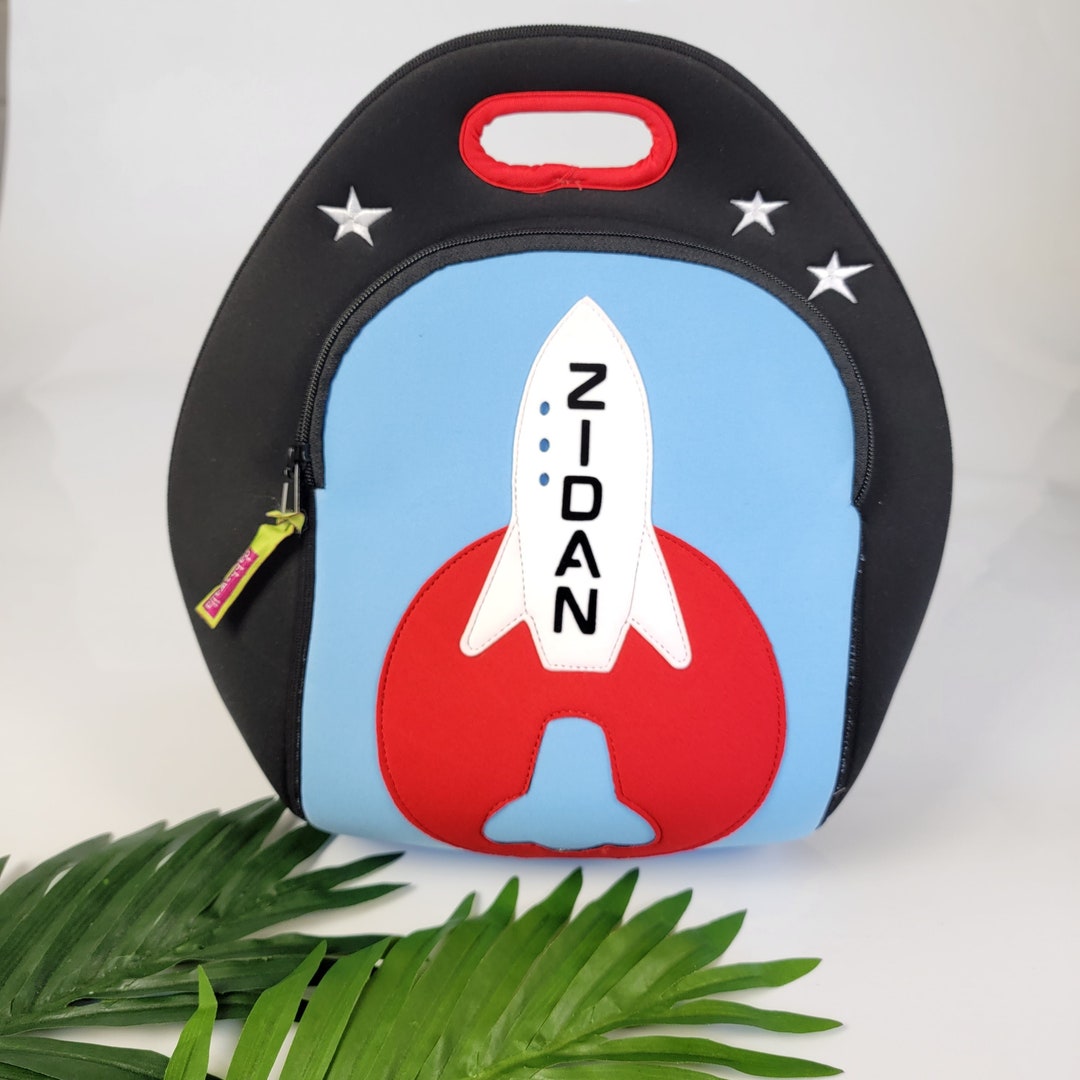 Personalized Lift off Backpack and Lunch Box - Etsy