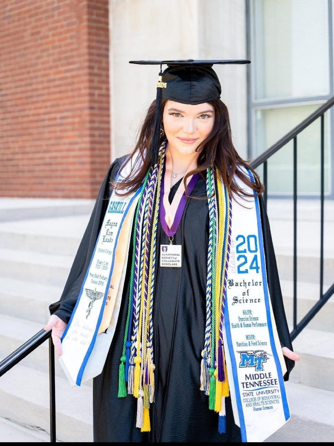 Design Your Own Graduation Stole - Custom Embroidered Satin Graduation ...