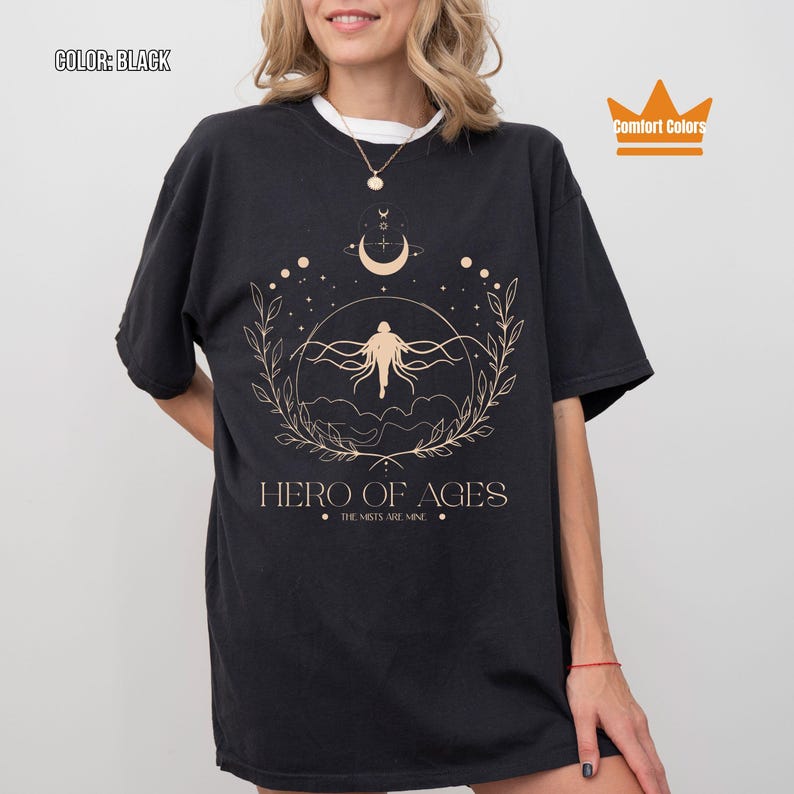 Hero of Ages Shirt, Vin Comfort Colors Shirt, Misty Cloak Shirt ...