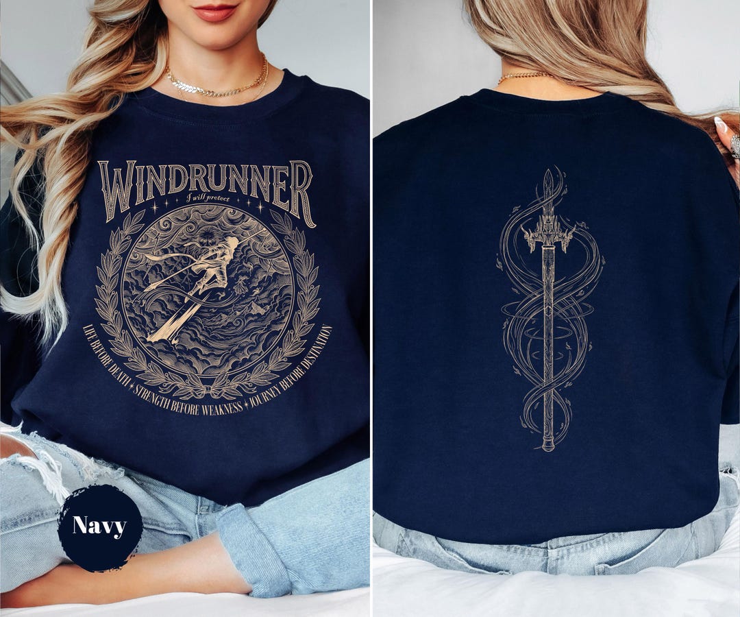 Stormlight Inspired Sweatshirt, Windrunner Sweatshirt, Epic Fantasy ...