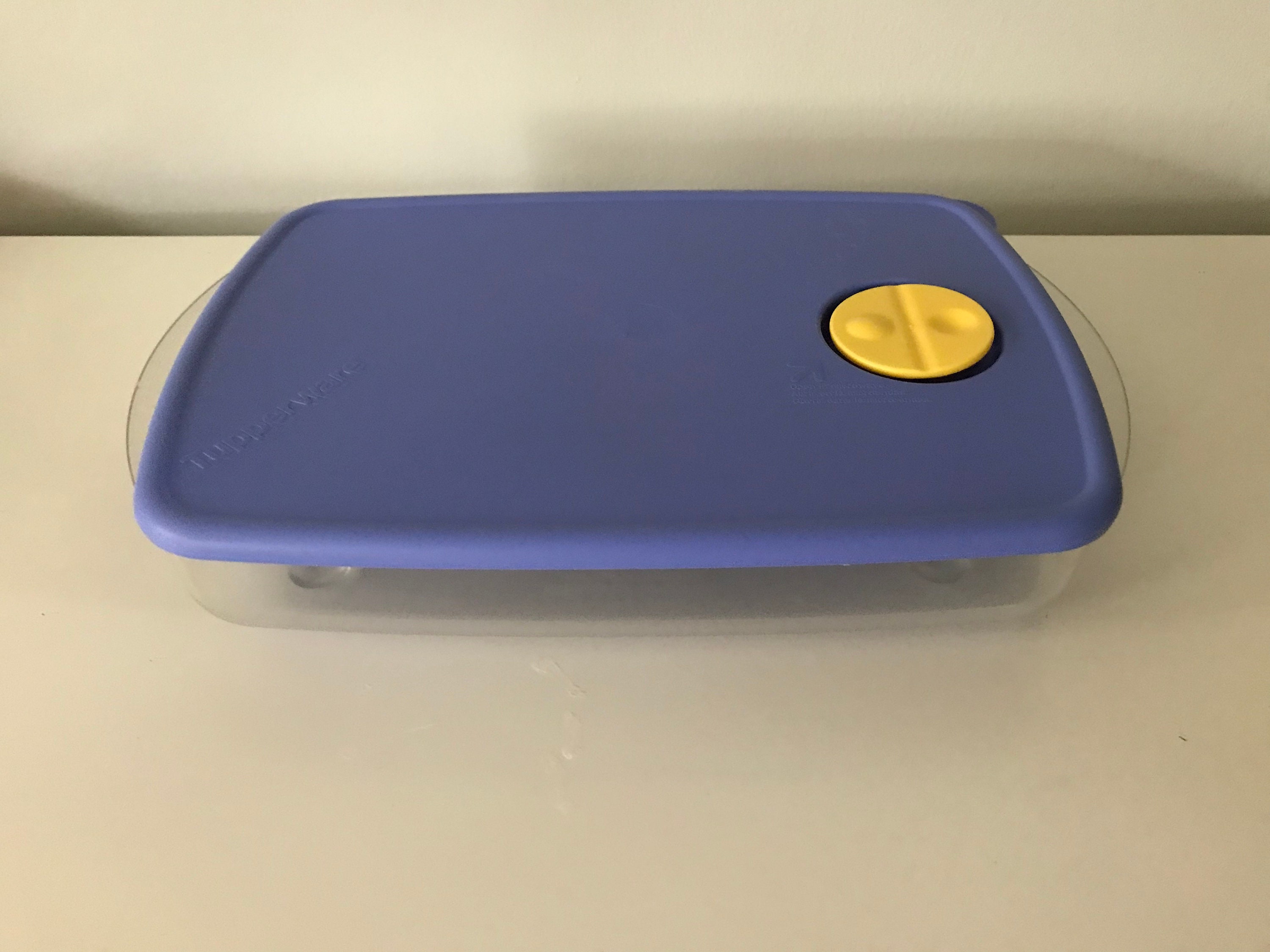 Tupperware Rock N Serve Divided Storage Container With Vented Lid - Etsy
