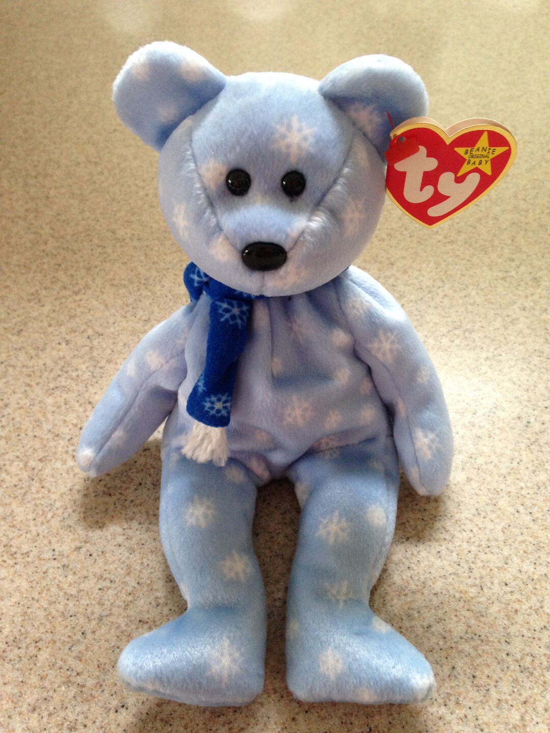 Vintage Ty 1999 Holiday Teddy Bear Beanie Baby - Etsy