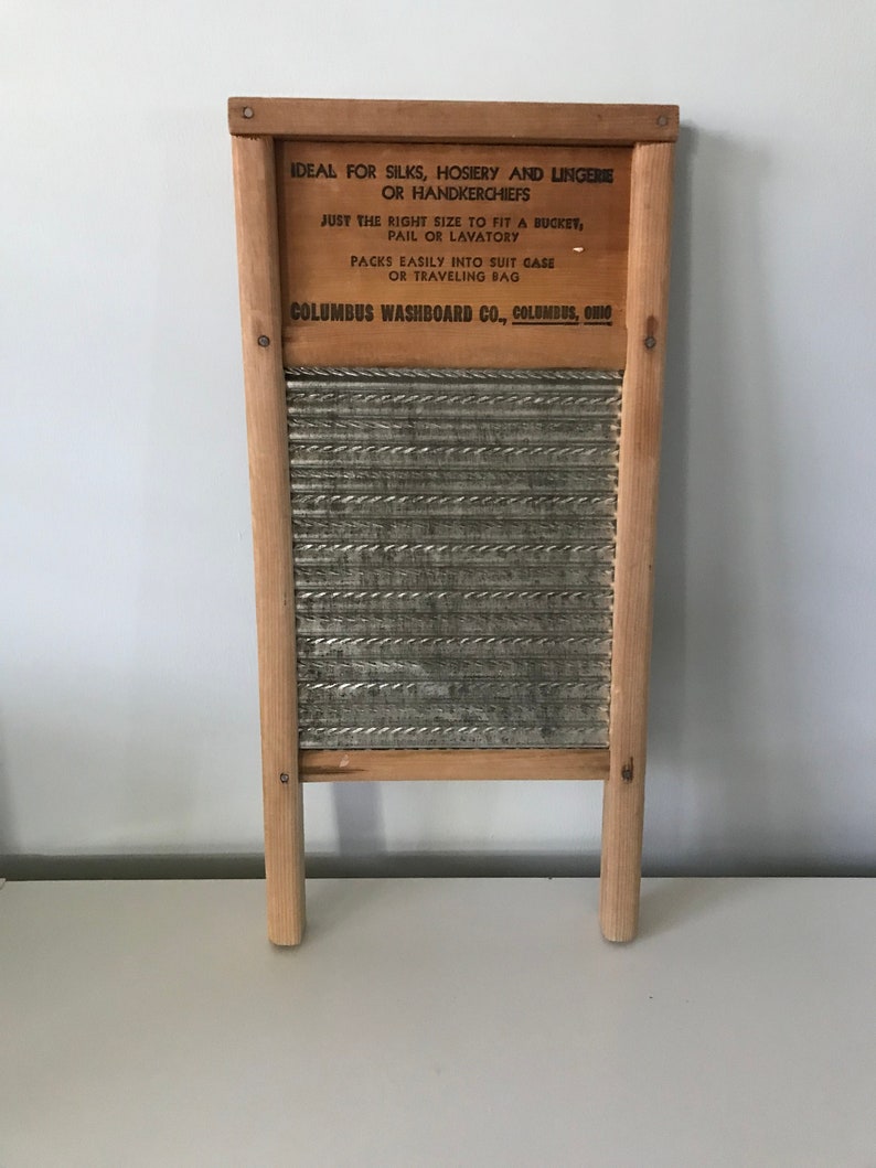 Vintage DUBL HANDI Washboard - Etsy
