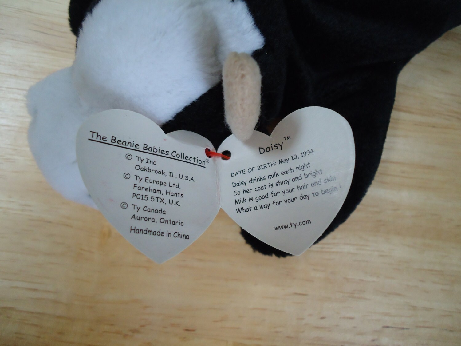 Vintage 1993 Ty Daisy the Cow Beanie Baby - Etsy