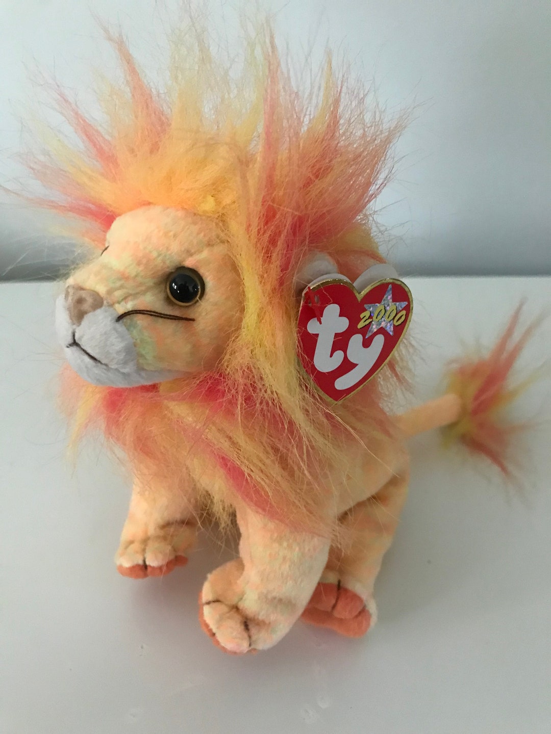 Vintage 2000 Ty Bushy the Lion Beanie Baby - Etsy