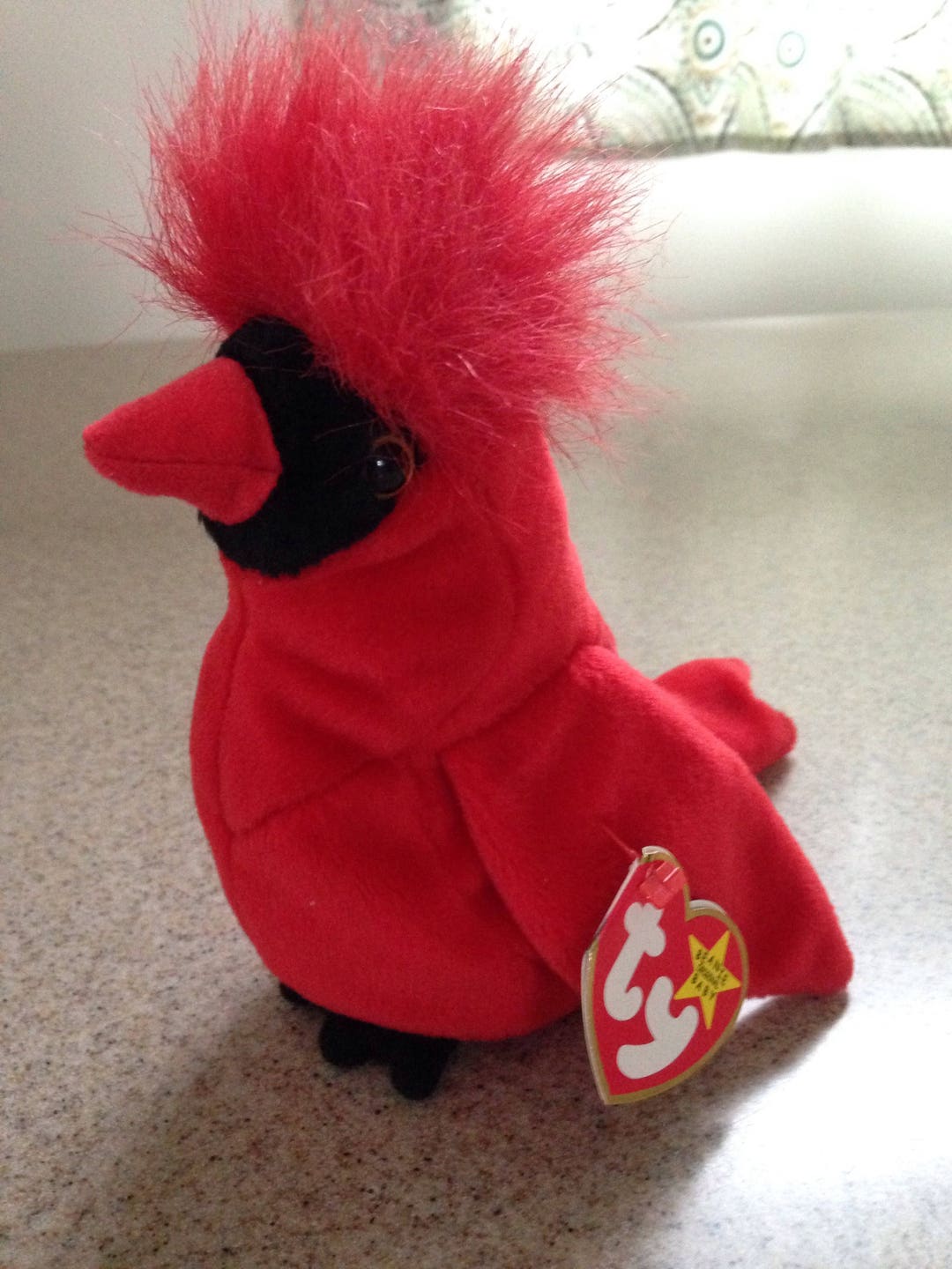 Vintage 1999 Ty Mac the Cardinal Bird Beanie Baby - Etsy