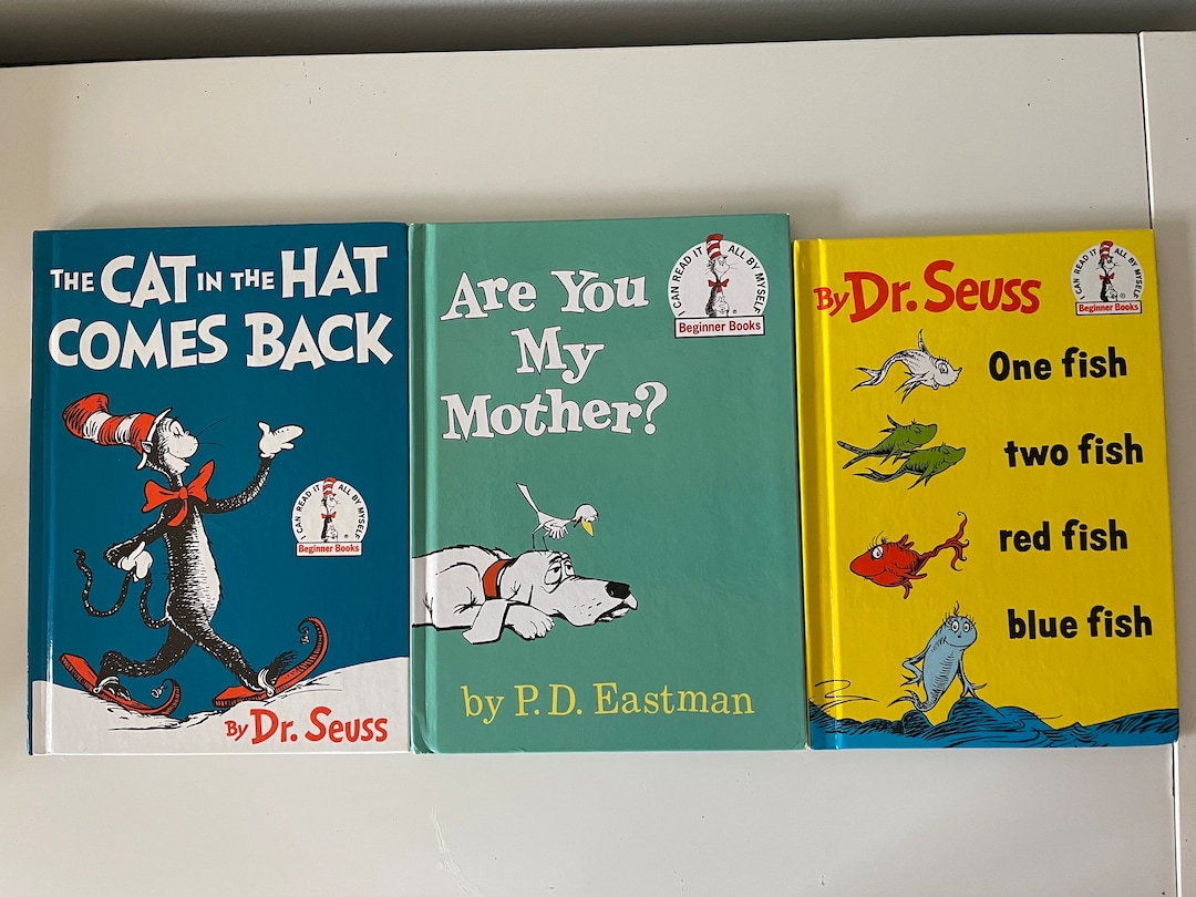 Set of 3 Vintage “I Can Read It All by Myself” Beginner Books - Etsy