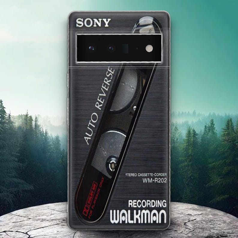 Walkman Phone Case Retro Music Cassette Player Google Pixel Case 10 ...