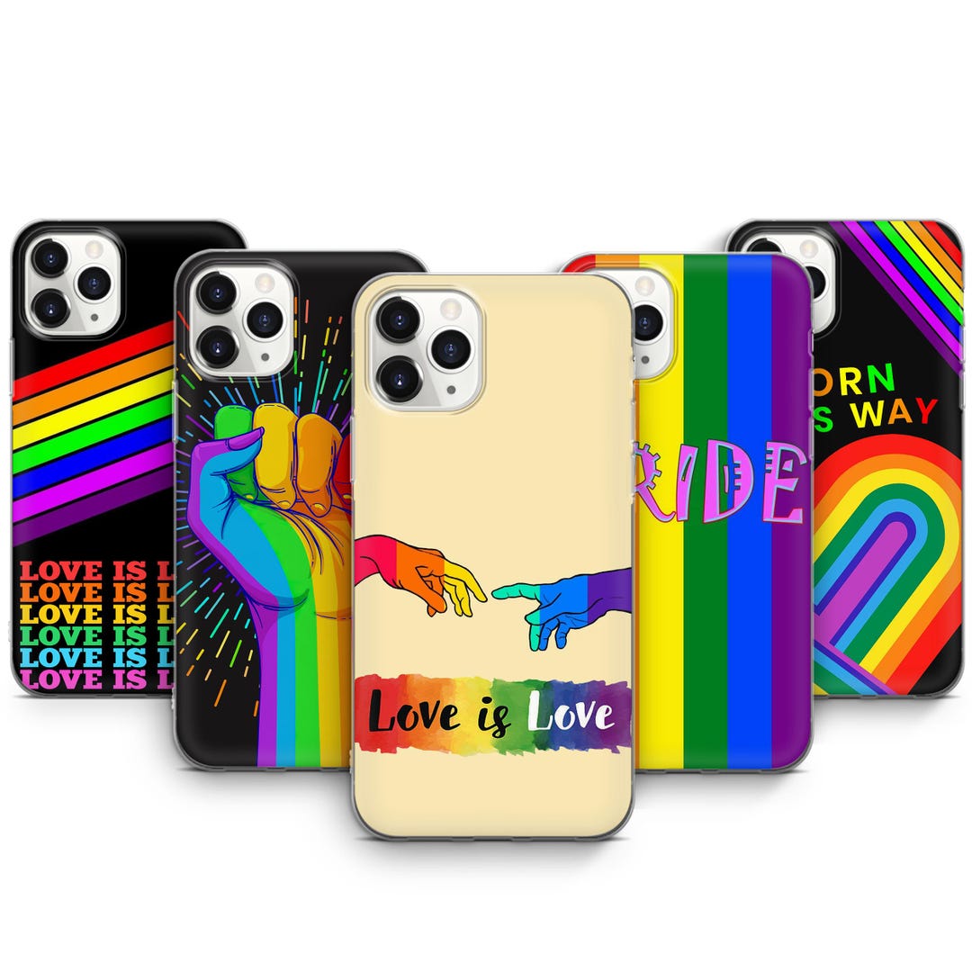 Feminism Gay Rights Love is Love LGBT Pride Phone Case for iPhone 16 ...