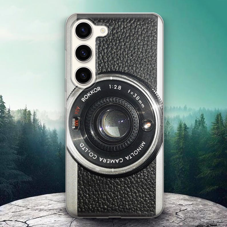 Old Retro Vintage Photo Camera Lens Phone Case for Samsung Galaxy S25 ...