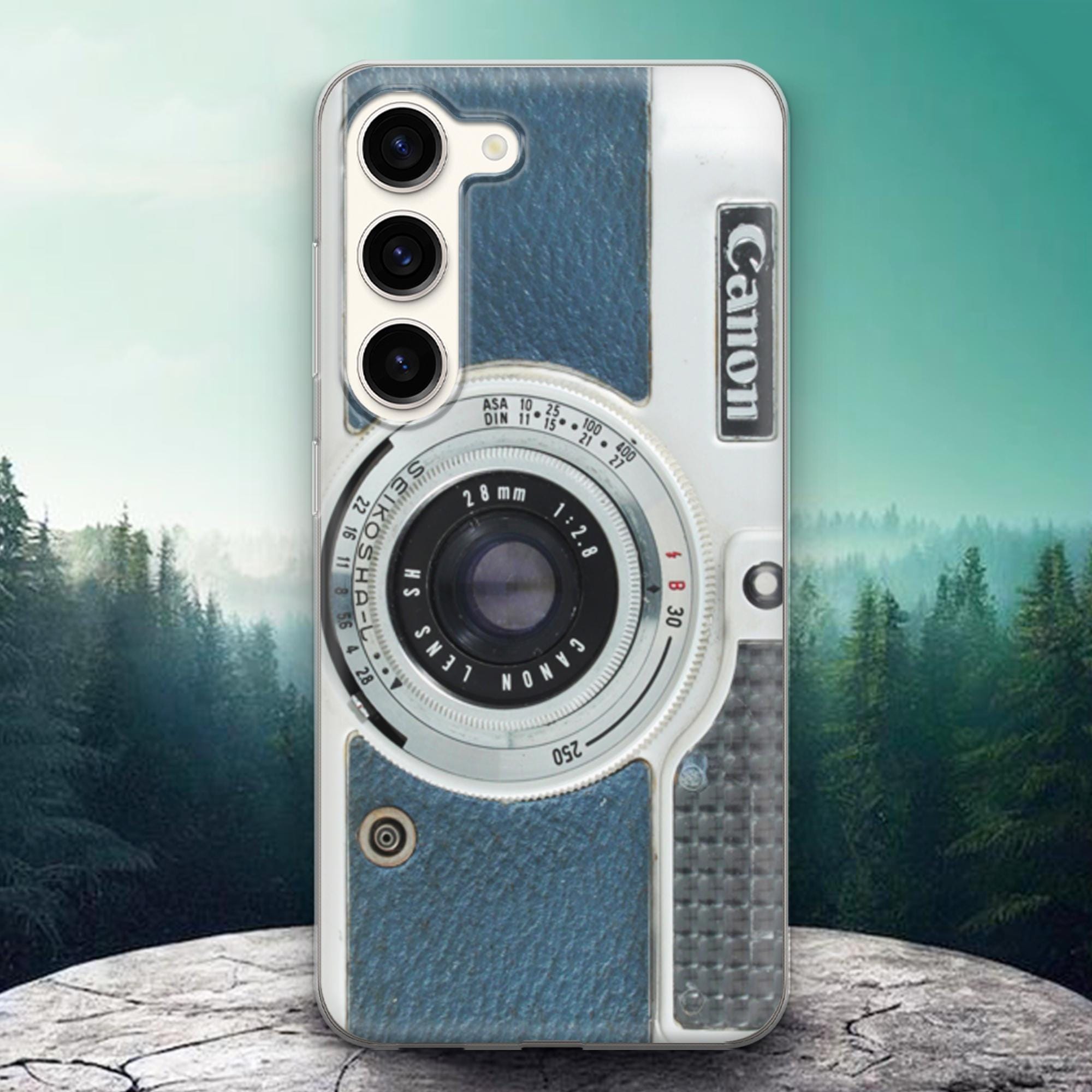 Old Retro Vintage Photo Camera Lens Phone Case for Samsung Galaxy S25 ...