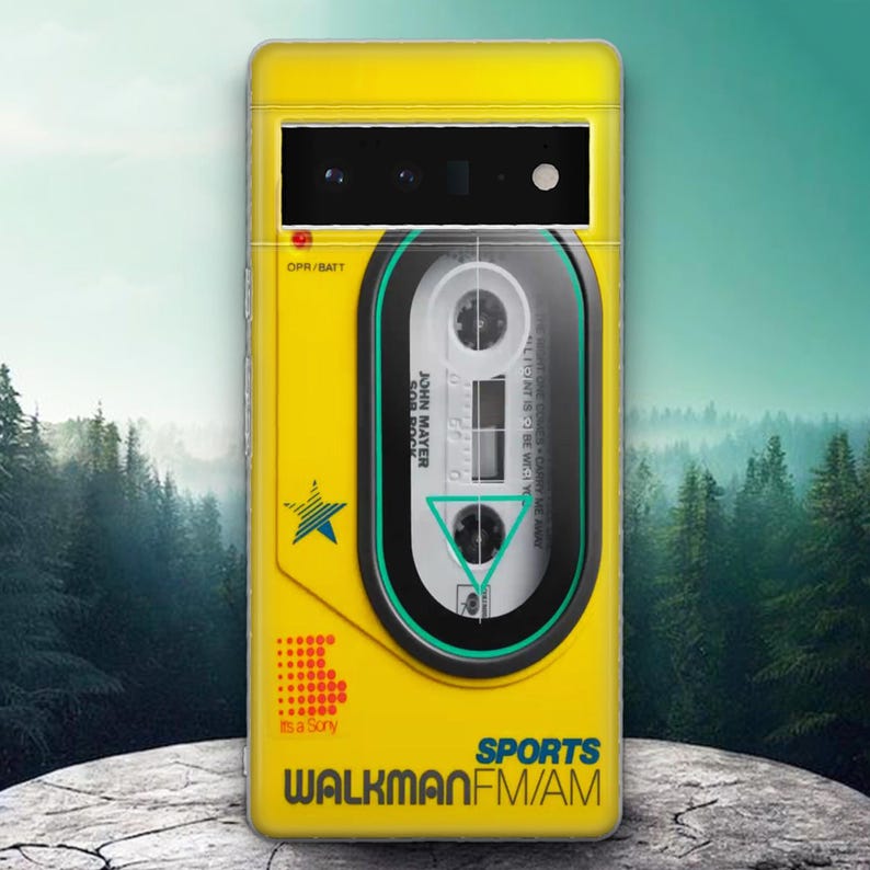 Walkman Phone Case Retro Music Cassette Player Google Pixel Case 10 ...