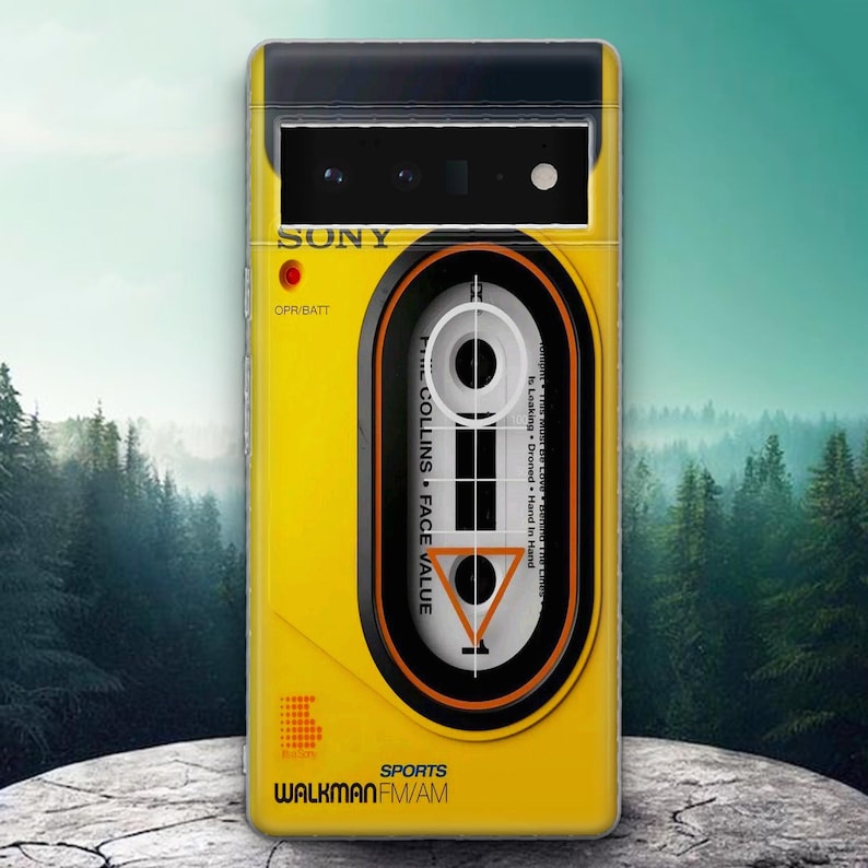 Walkman Phone Case Retro Music Cassette Player Google Pixel Case 10 ...