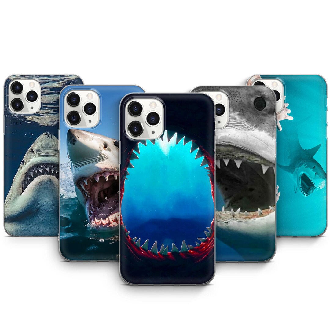 Great White Shark Phone Case Giant Fish Jaws iPhone Case 17 Promax ...