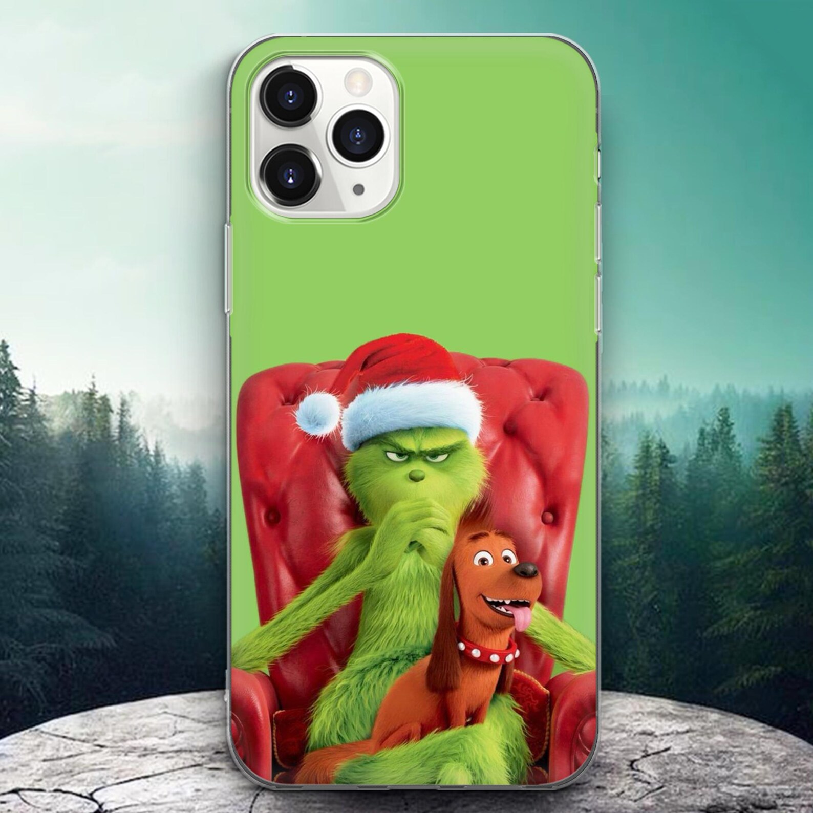 Kids Grinch Phone Case Stolen Xmas Cartoon iPhone Case 17 Promax 16pro ...