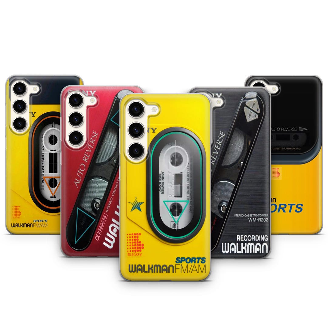 Vintage Audio Player Walkman Phone Case Retro Music Fit Samsung Galaxy ...