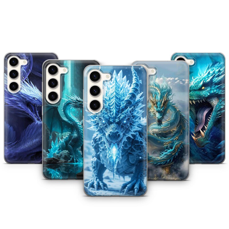 White Dragon S24 Case - Etsy