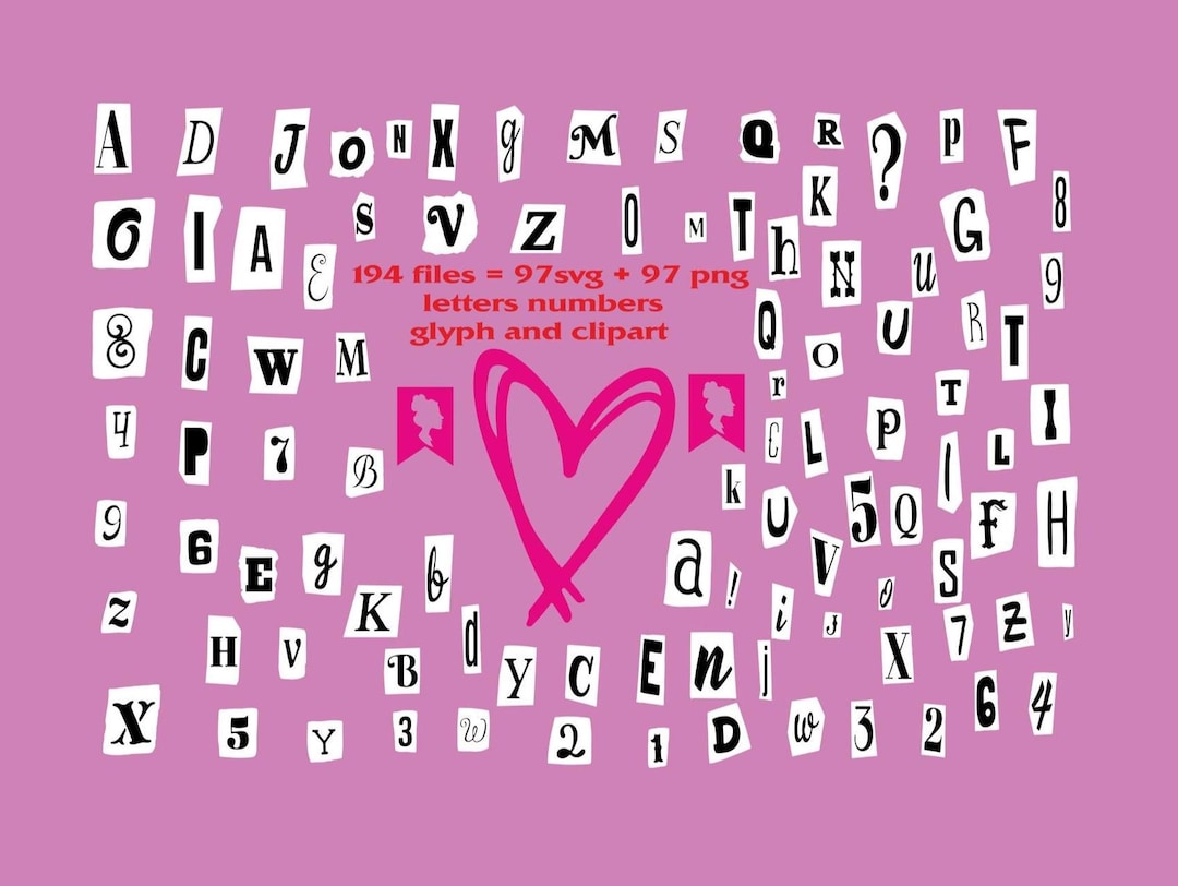 Burn Book Font SVG PNG, Burn Book Font TTF, Burn Book Alphabet Svg ...