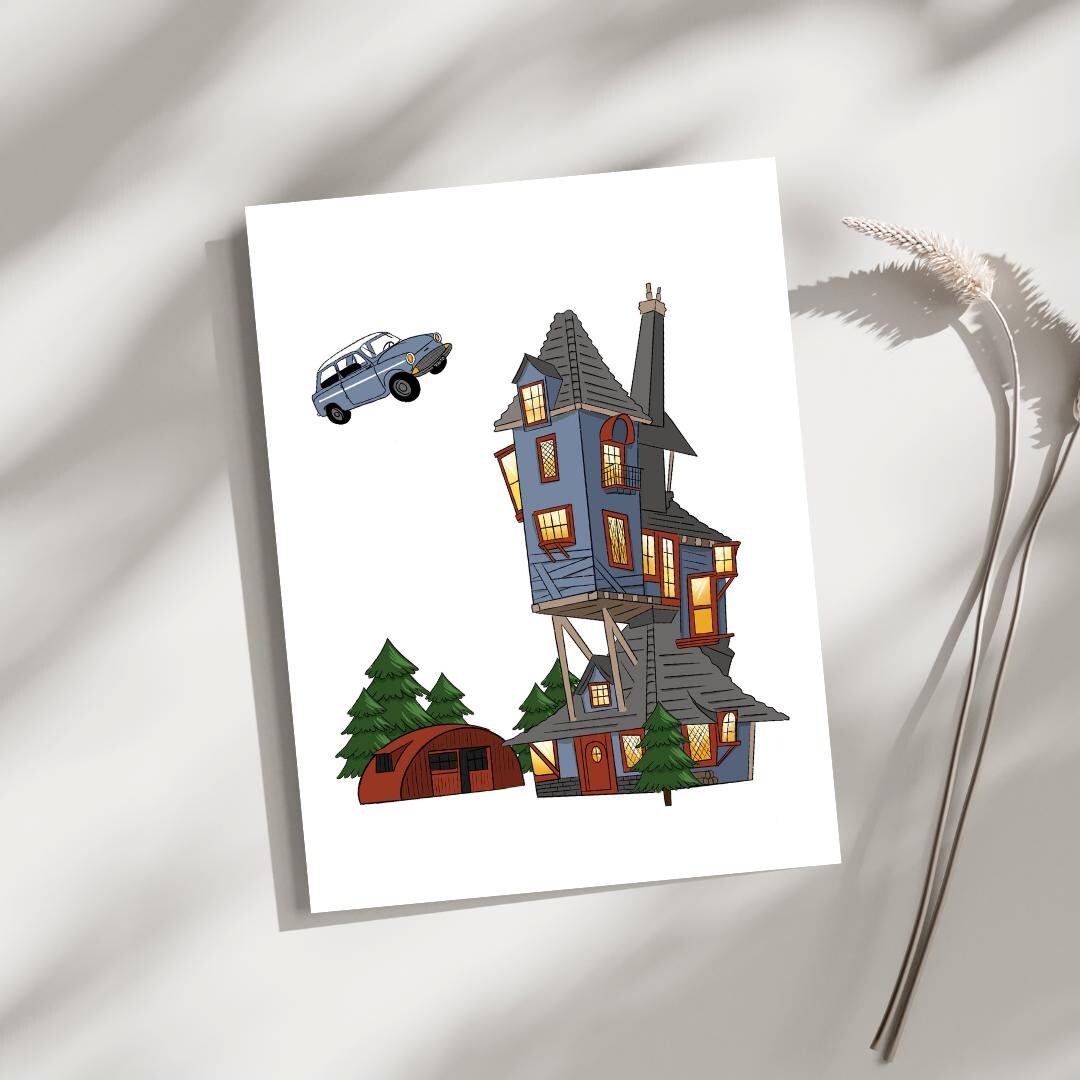 The Burrow Poster, Hand Drawn Wall Art, Downloadable Print - Etsy