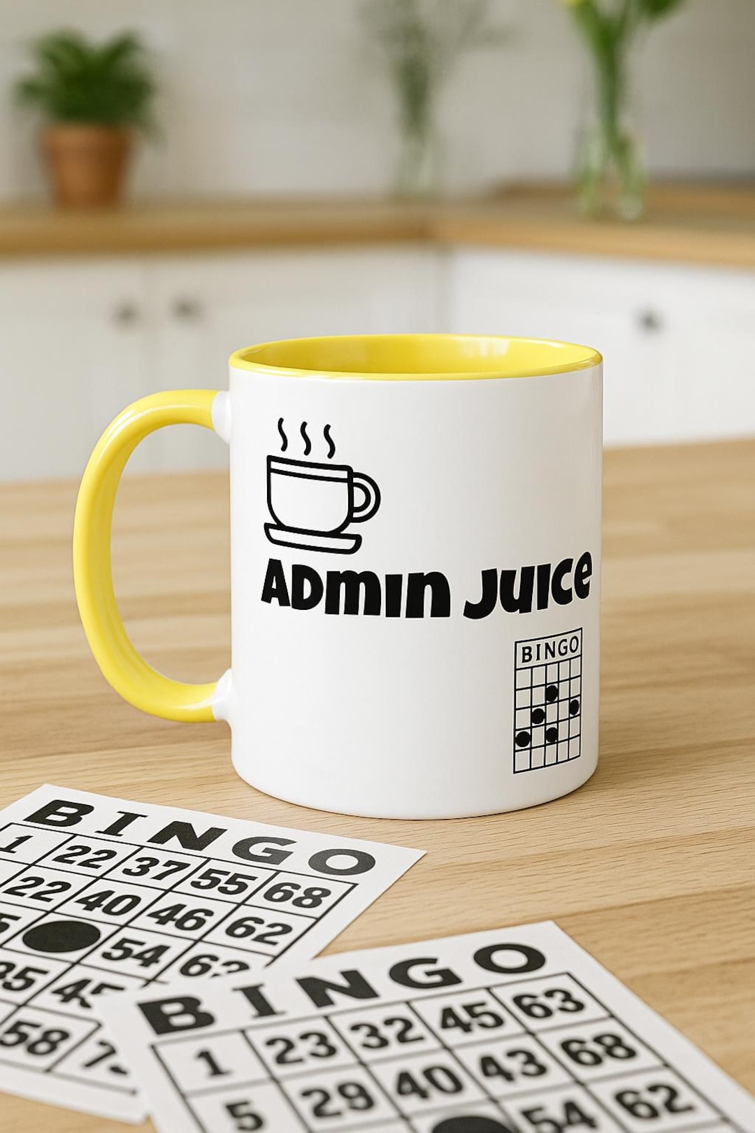 Admin Juice Mug – Funny Bingo Mug for Game Hosts & Dabbers | Bingo ...