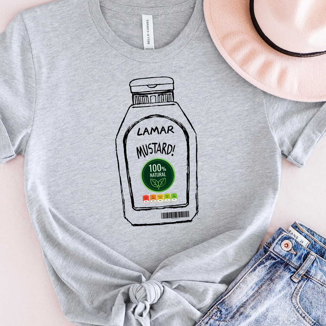 Kendrick Lamar Mustard Meme T-shirt, Mustard Tv off Svg, Mustard Meme ...