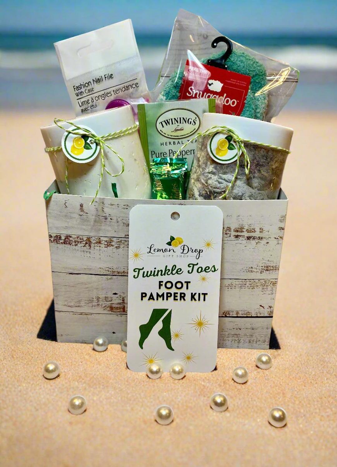 Twinkle Toes Foot Pamper Kit - Etsy
