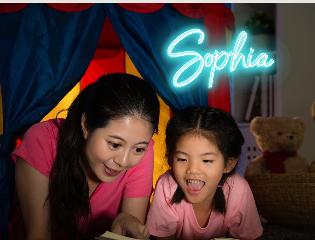 Kids LED Names, Neon Signs, LED Name Signs, Custom Kids Names, Name ...